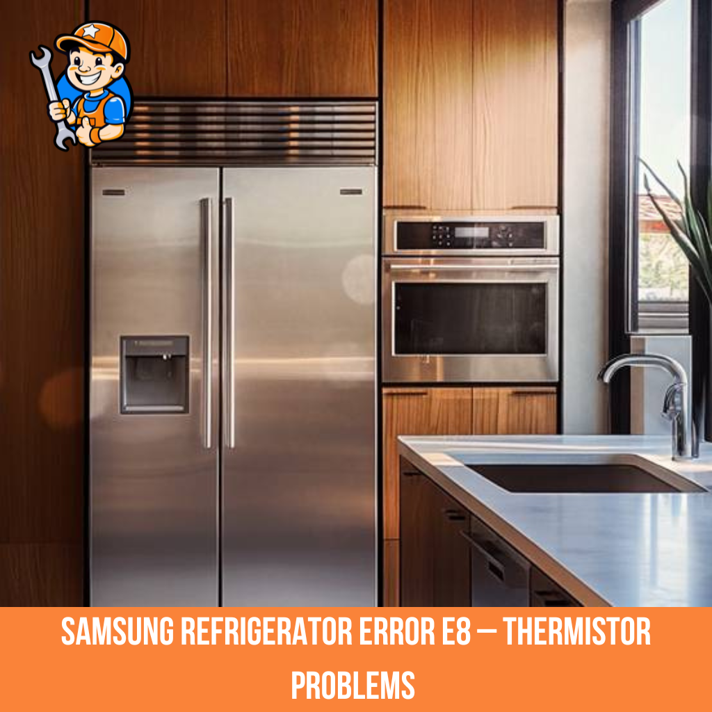 Samsung Refrigerator Error E8 – Thermistor Problems